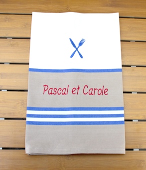 Torchon personnalisé